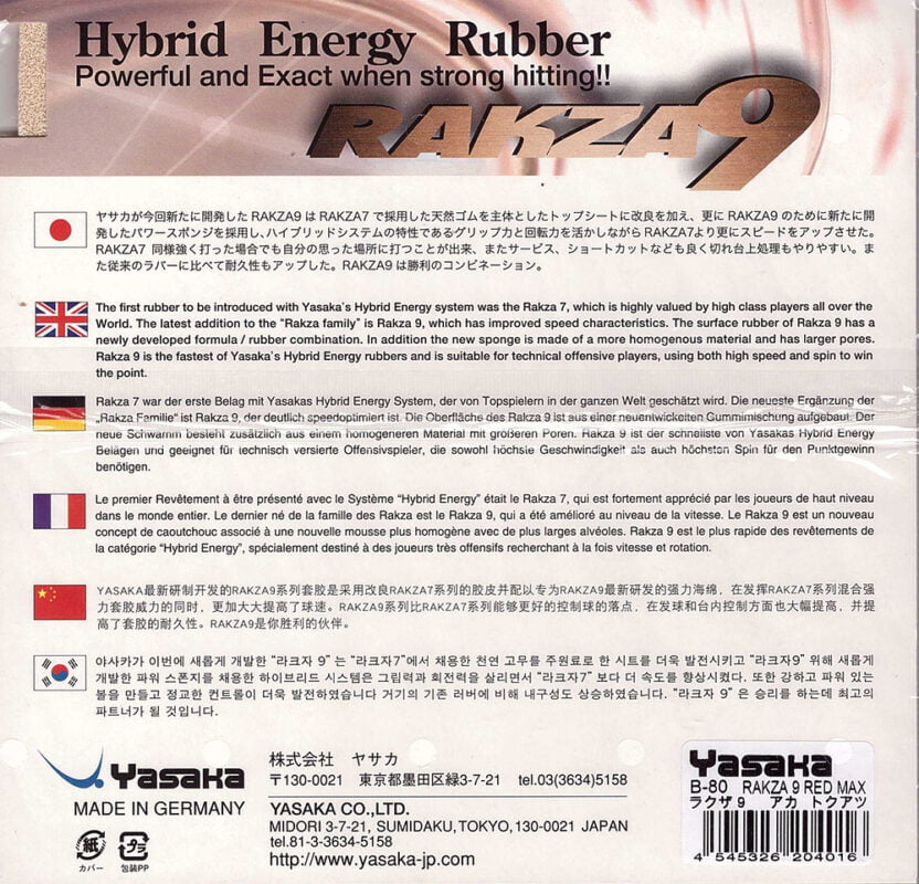 Borracha Yasaka Rakza 9 • AmericaTT 2025